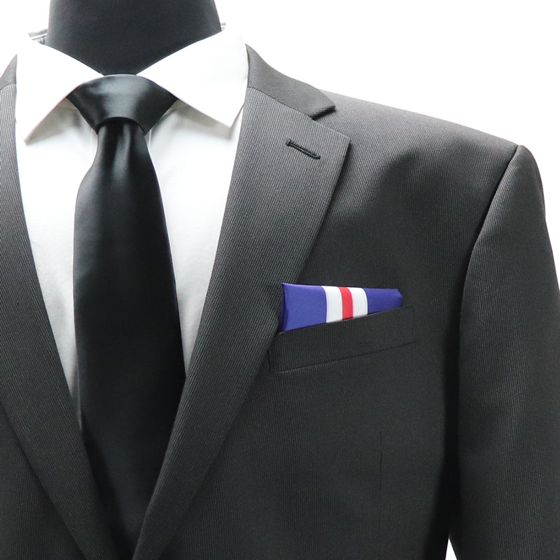 Marine Corps Security Guard Ribbon Pocket Square - Pocket Square Heroes